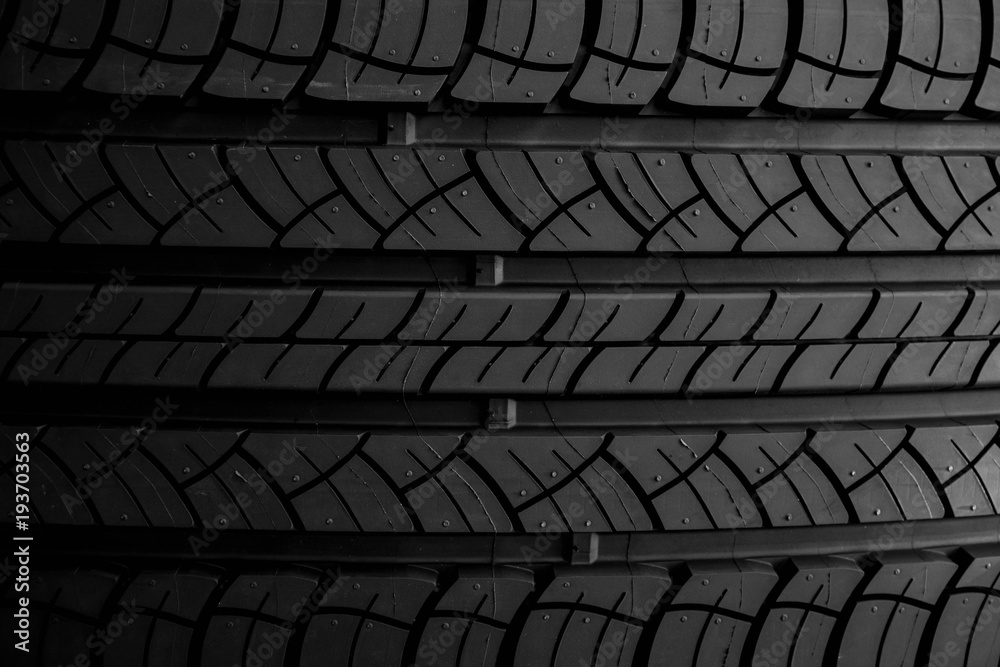 new tire texture - background Stock Photo | Adobe Stock