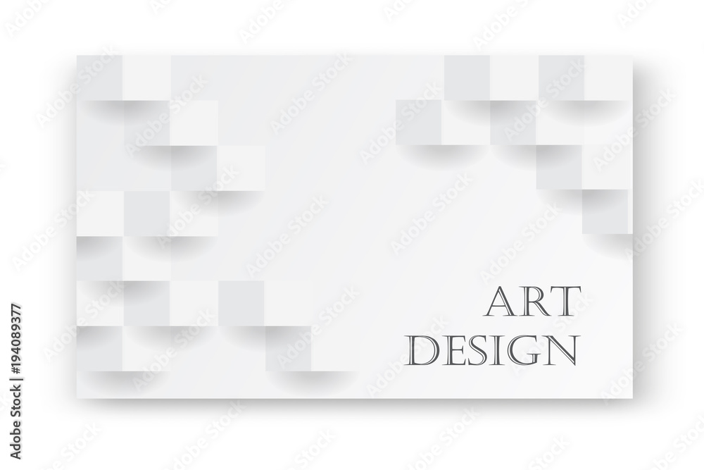 Stock-Vektorgrafik „Abstract white background with brick shadow texture ...