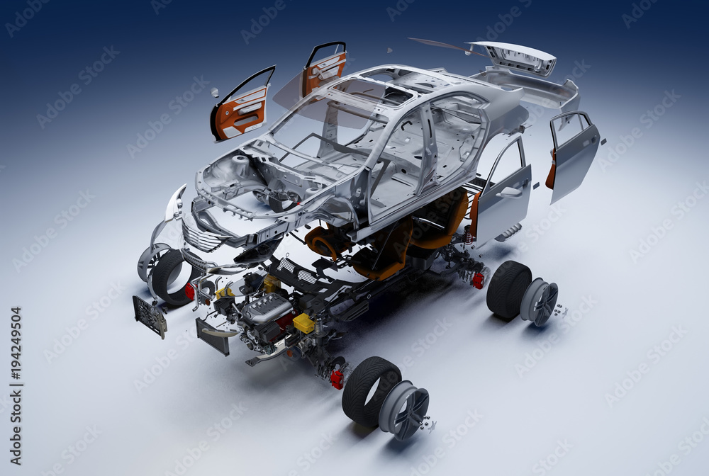 Details of the car Stock Photo | Adobe Stock