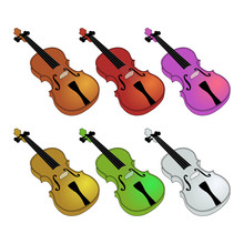 Pink Fiddle Art Illustration Free Stock Photo - Public Domain Pictures