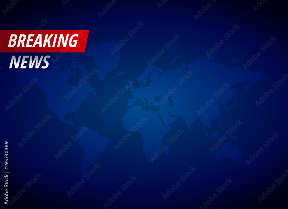 breaking news background with text space Stock Vector | Adobe Stock