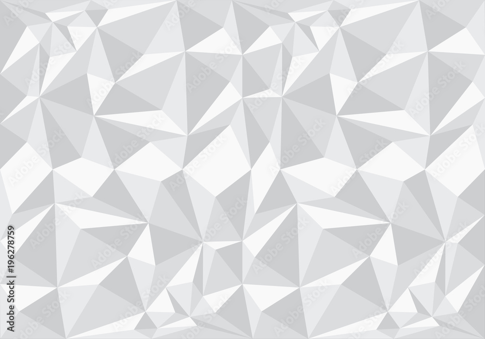 Abstract white polygon pattern background texture vector illustration ... Abstract white polygon pattern background texture vector illustration ...
