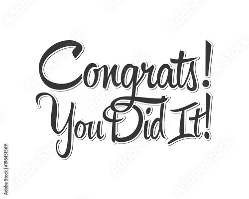 congrats alphabet typography font text image vector icon Stock Vector ... congrats alphabet typography font text image vector icon Stock Vector ...