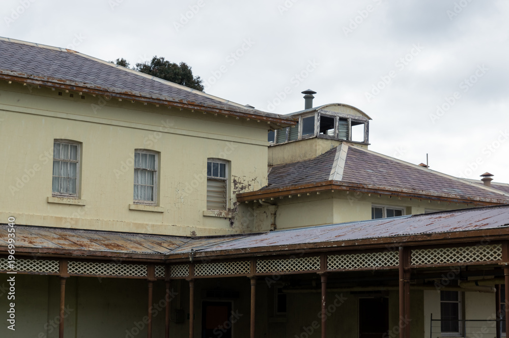 Aradale Lunatic Asylum in Ararat in western Victoria in Australia ...
