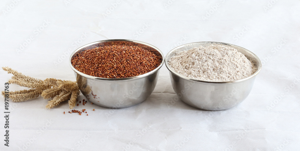 Ragi, also known as finger millet and ragi flour, which is a healthy ...