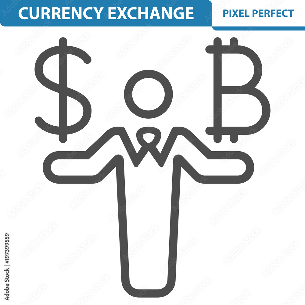 Currency Exchange Rate Icon. EPS 8 format. Stock Vector | Adobe Stock