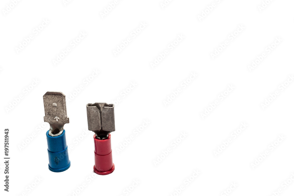 Electrical blue Wire Disconnect, male and female disconnect protect ...