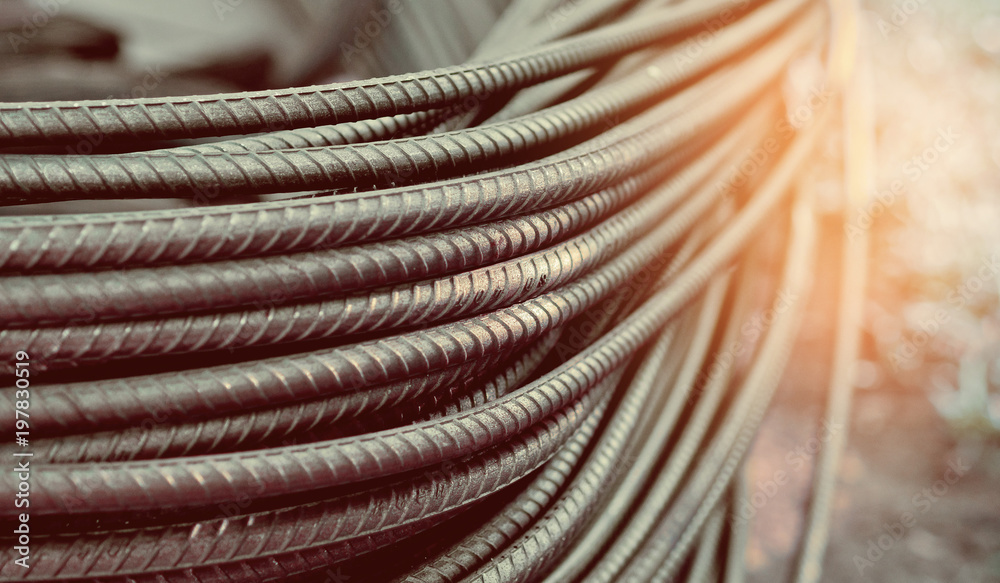 steel background, steel construction, construction irons for building ...