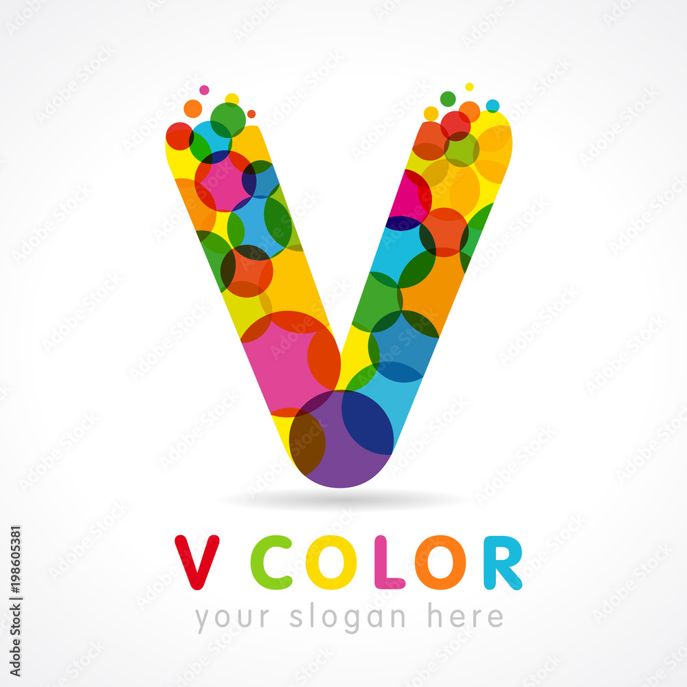 Letter V logotype. Logo Letter V logotype. Logo
