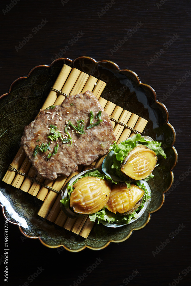 Grilled Short Rib Patties Stock Photo | Adobe Stock
