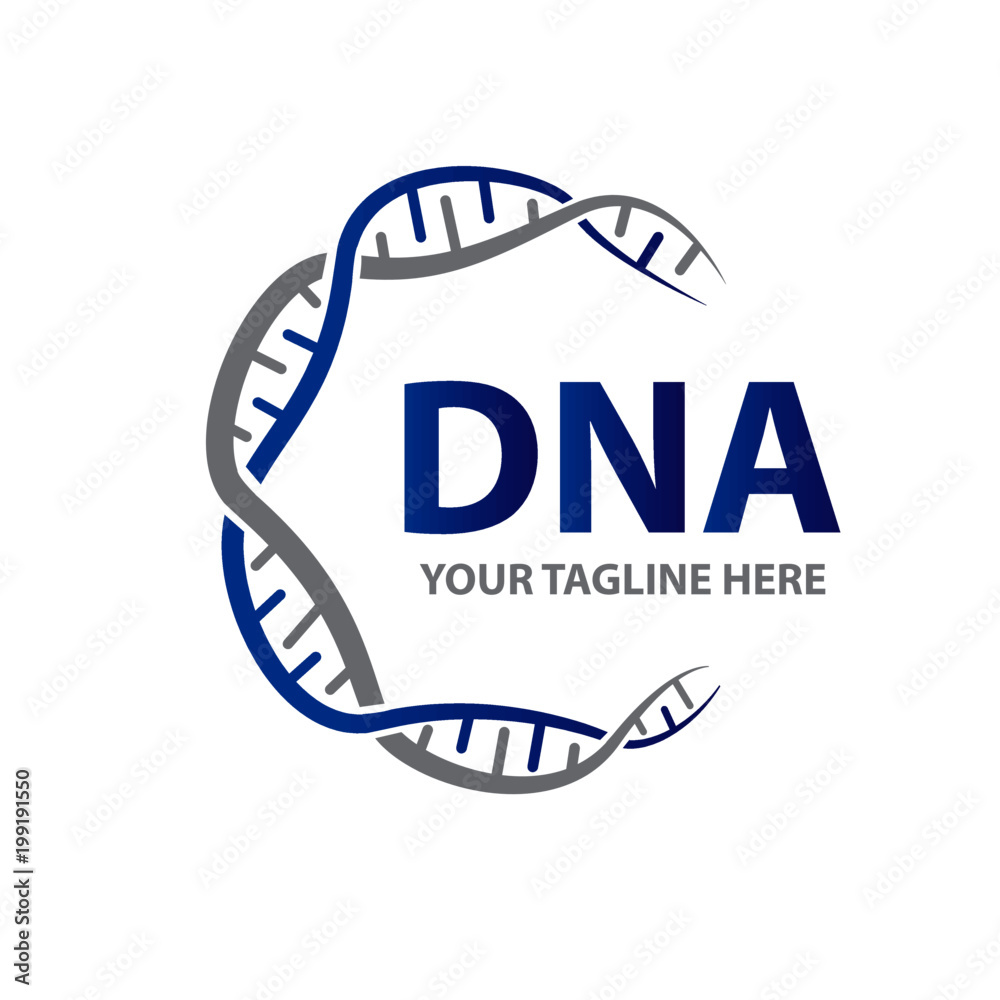 gen dna logo Stock Vector | Adobe Stock