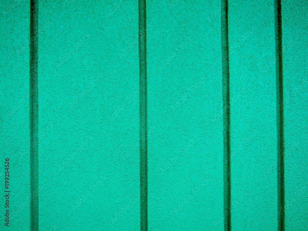 Turquoise blue grooved concrete wall background texture Stock Photo ...