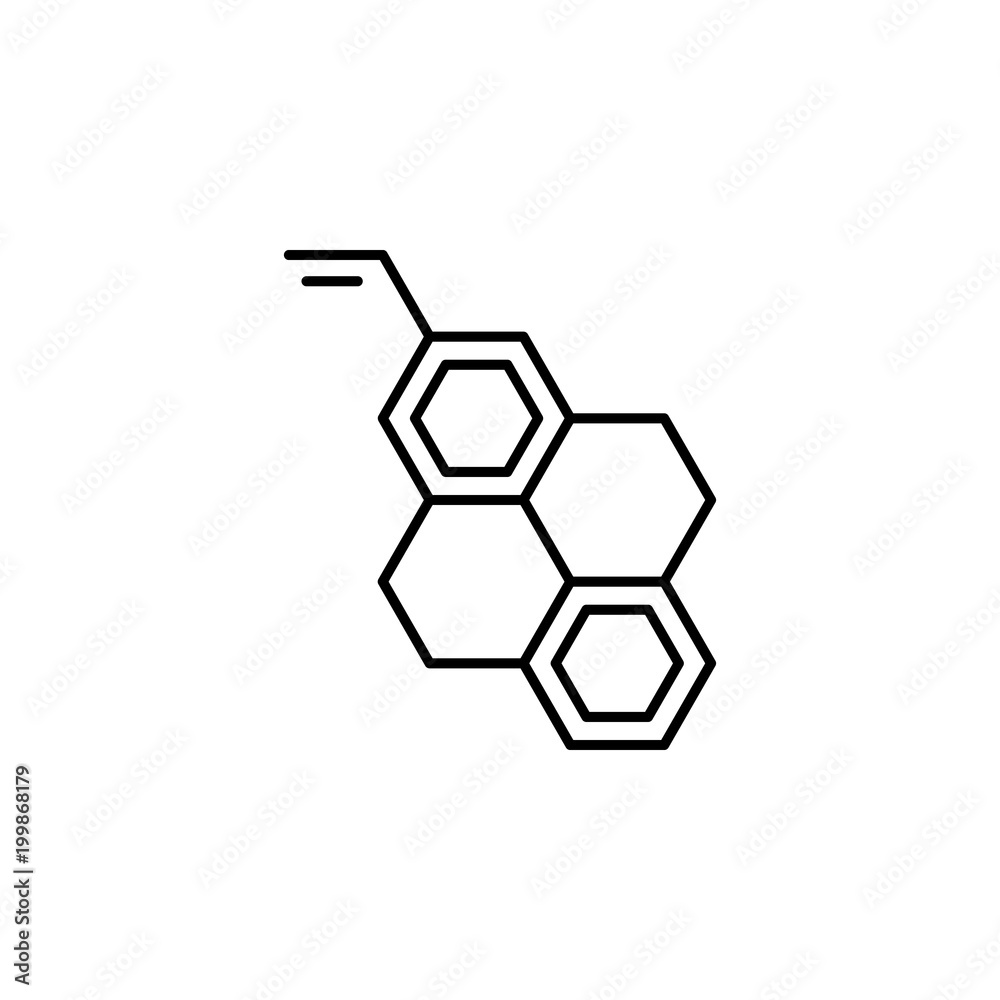 nano cell icon. Element of nano technology icon. Premium quality ...