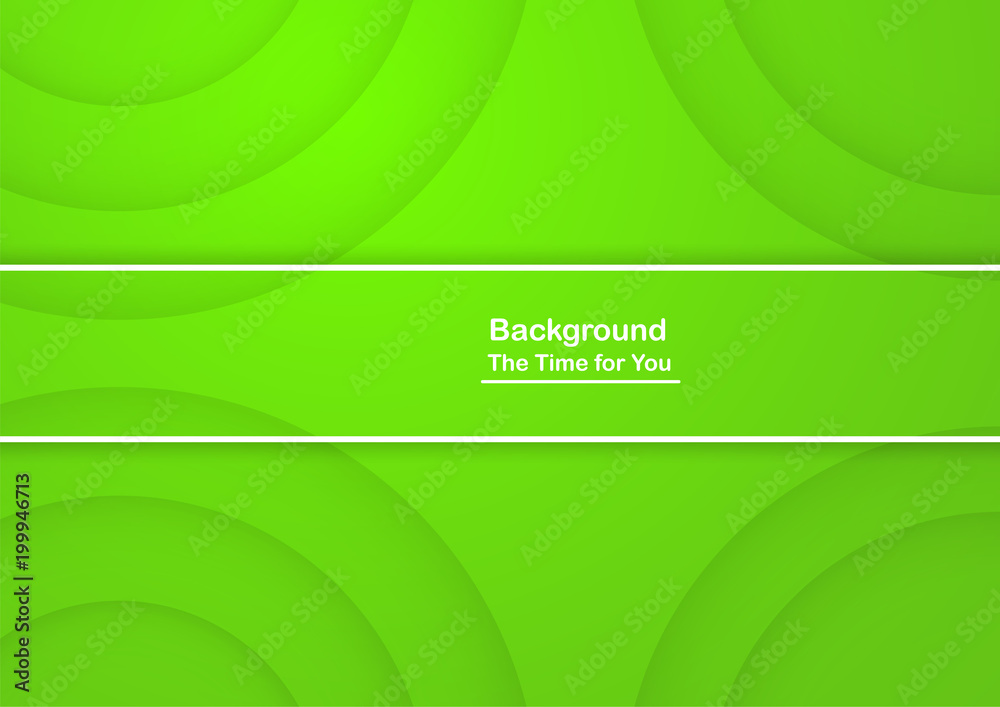 Abstract green background with copy space for white text. Modern ...