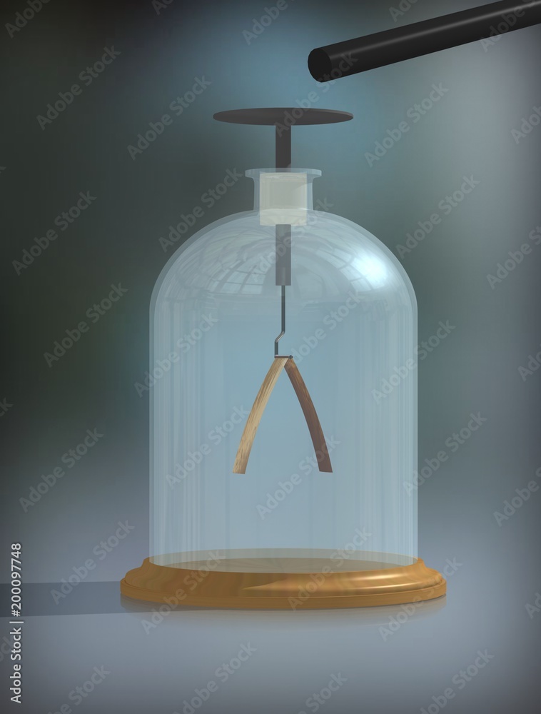 Charged object and diverge leaves electroscope. Physics education ...