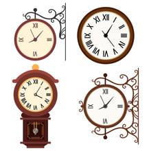 Wall Clock Clip Art Free Stock Photo - Public Domain Pictures