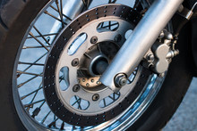Indian Motorcycle Front Wheel Free Stock Photo - Public Domain Pictures