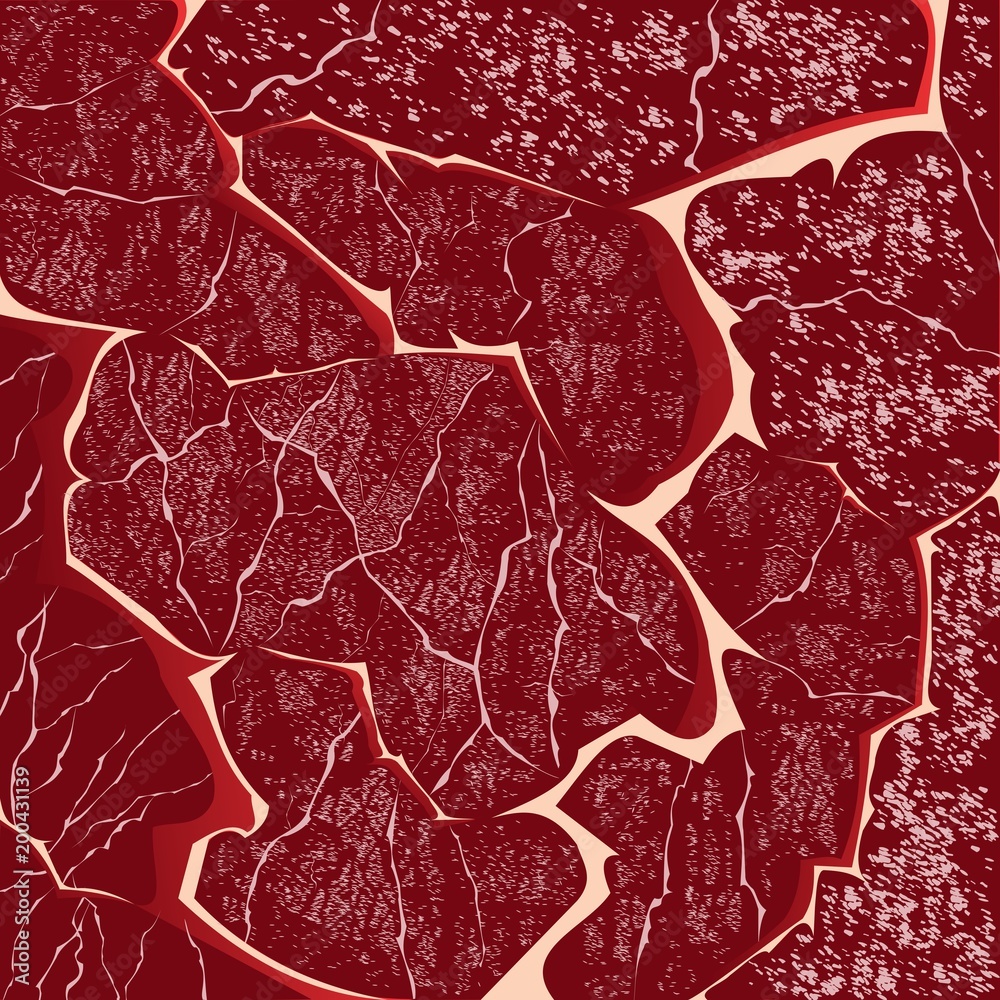 texture of meat, background Stock Vector | Adobe Stock