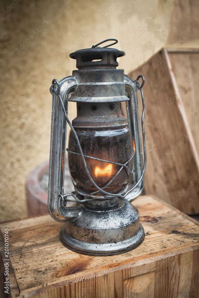 antique lantern