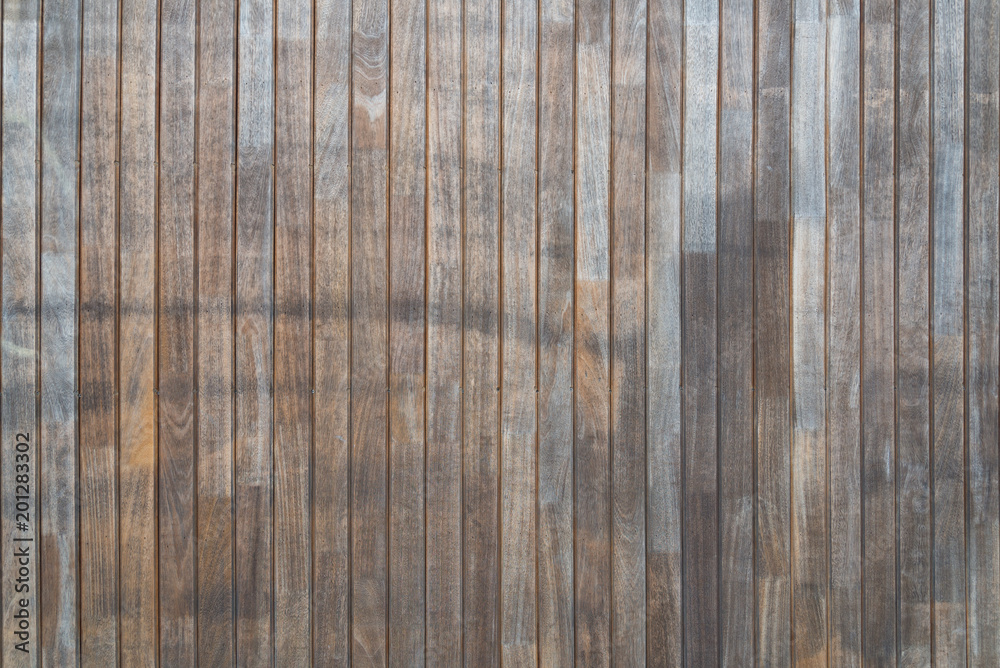 Стоковое фото «Exterior timber facade, architectural wood facade, rough ...