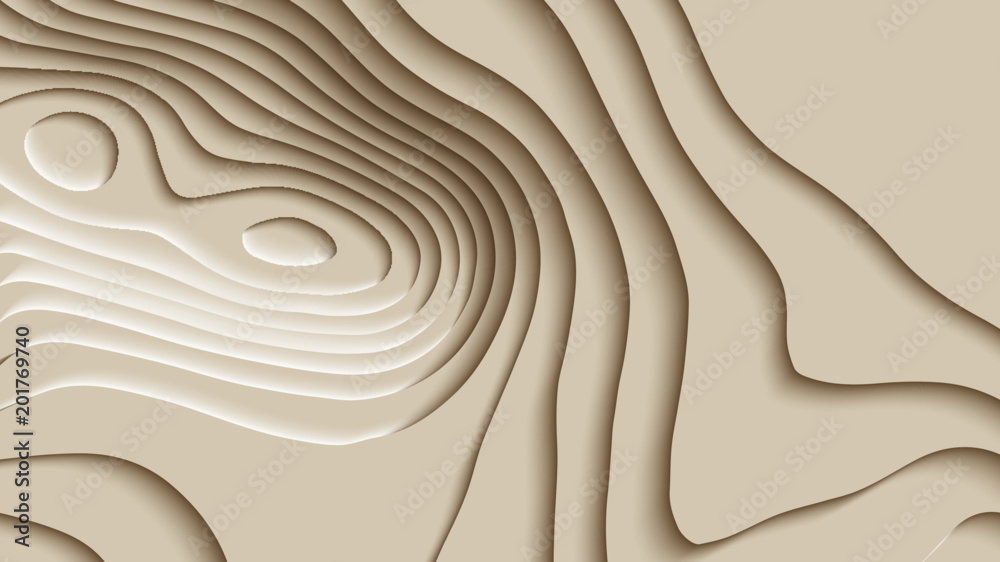 Mountain hiking. Map line of topography. Vector abstract topographic ...