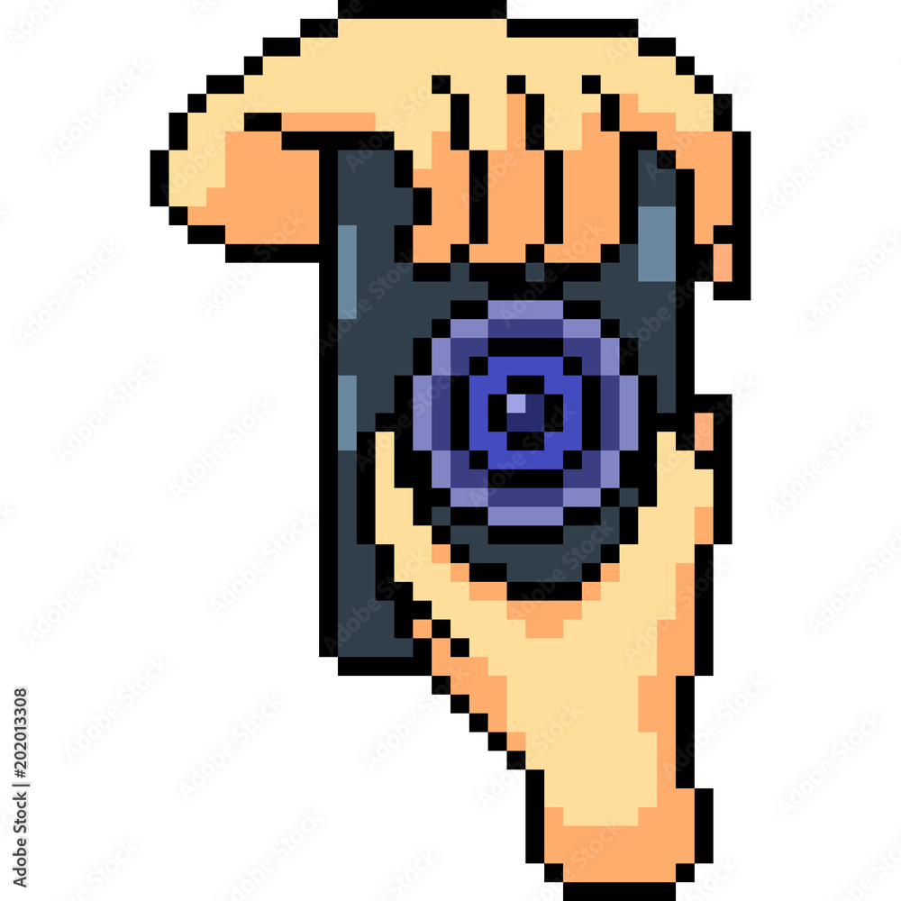 vector pixel art photo shutter 素材庫向量圖 | Adobe Stock
