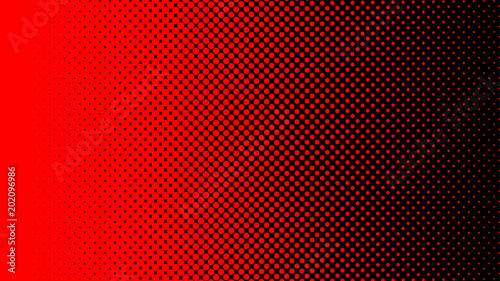 Halftone gradient dots background vector illustration. Red dotted ... Halftone gradient dots background vector illustration. Red dotted ...