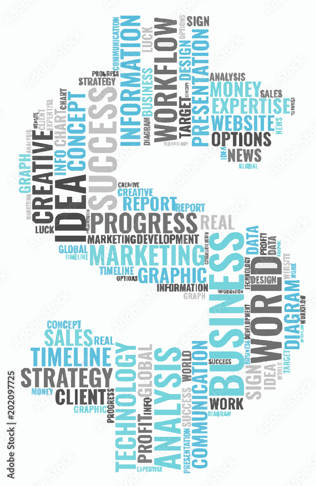 typography words design