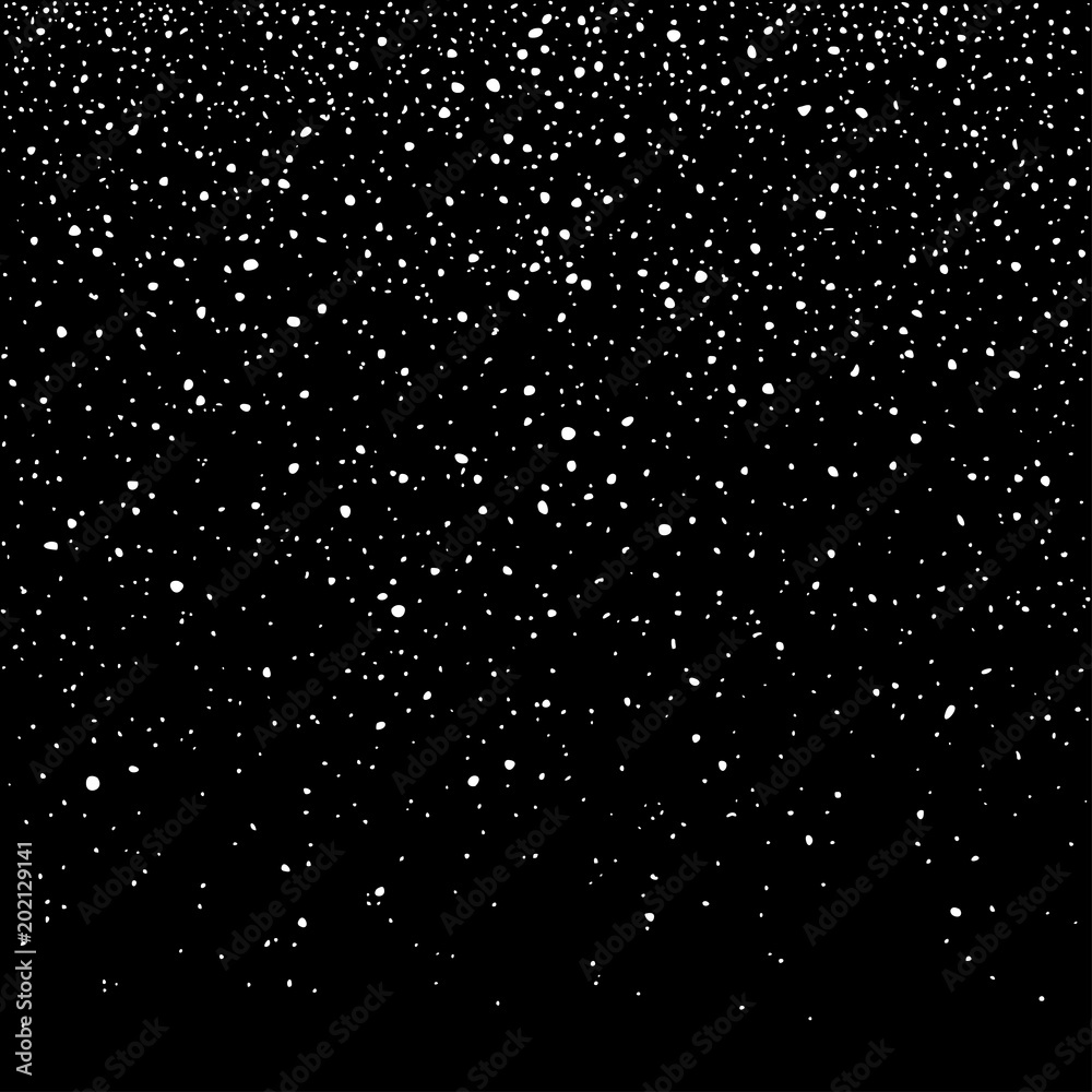 snow falling background vector