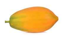 Papayas On White Free Stock Photo - Public Domain Pictures