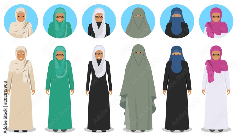 Traditional Arabian People