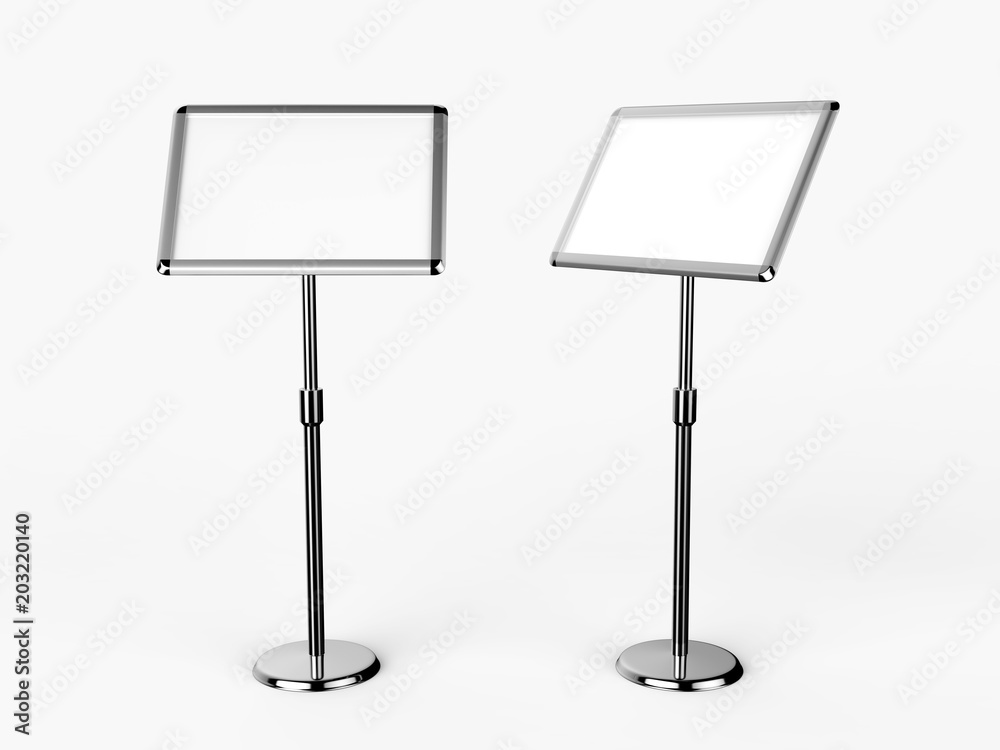 A3 A4 floor standing menu poster display holder snap frame restaurant ...