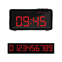 Números digitales rojos Stock de Foto gratis - Public Domain Pictures