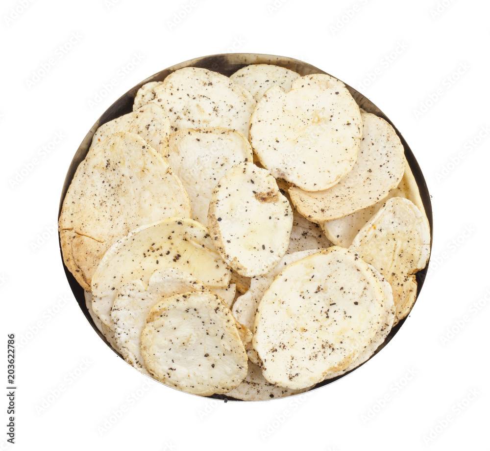 Indian Spicy Potato Chips Also know as Aloo Papri, Aloo Papdi, Alu ...