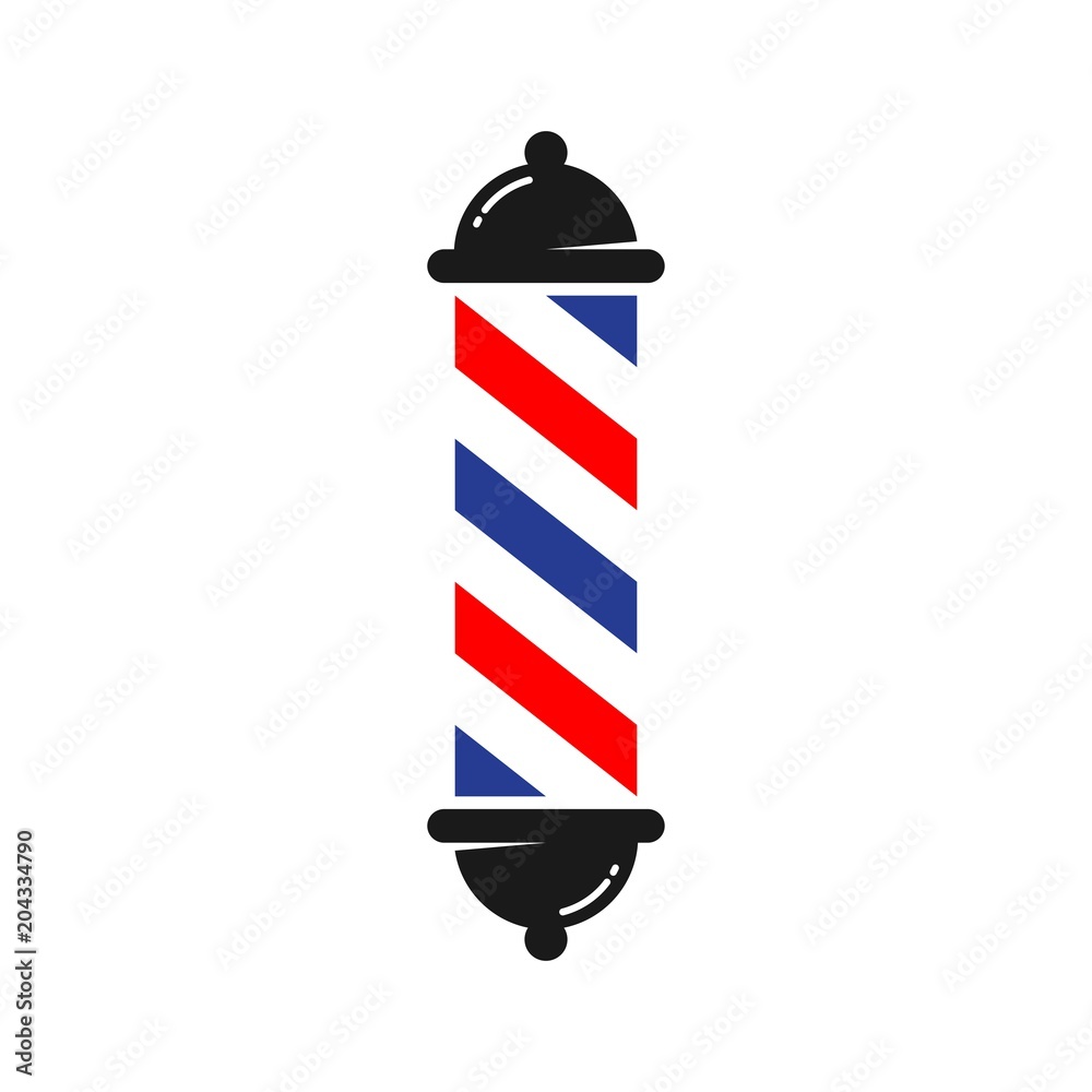 Barber logo. Barbershop icon. Vector eps 08. Stock Vector | Adobe Stock