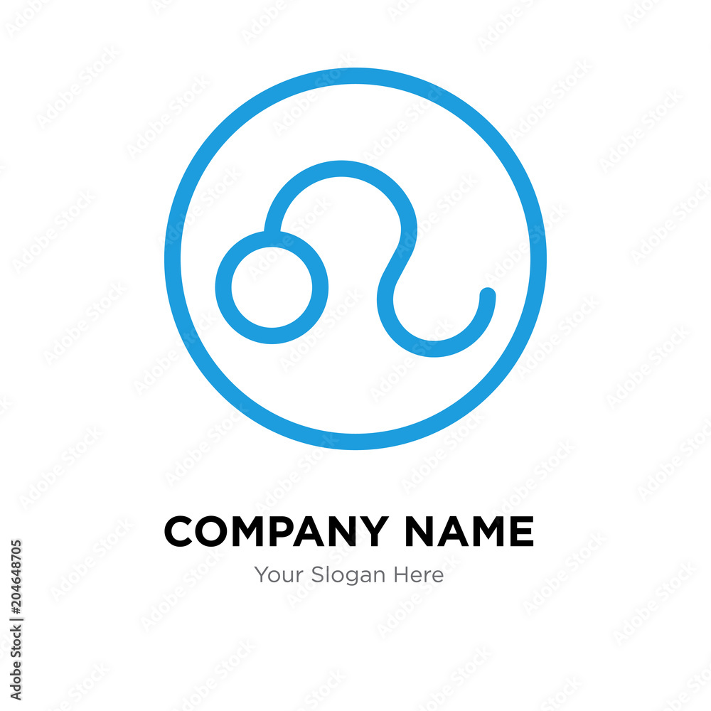 Leo company logo design template, colorful vector icon for your ...