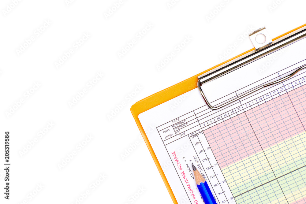 patient vital sign chart Stock Photo | Adobe Stock
