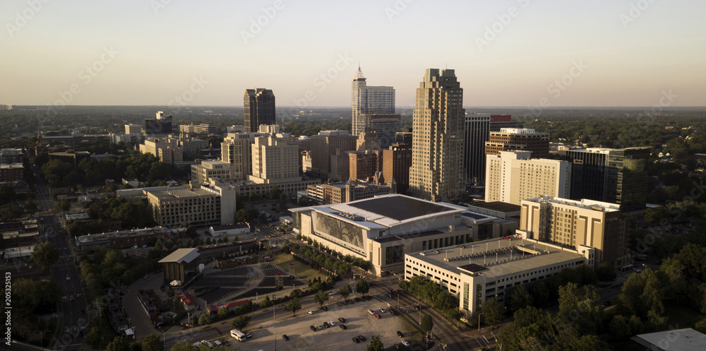 Aerial View Raleigh North Carolina Downtown City Skyline Stock Photo | Adobe Stock
