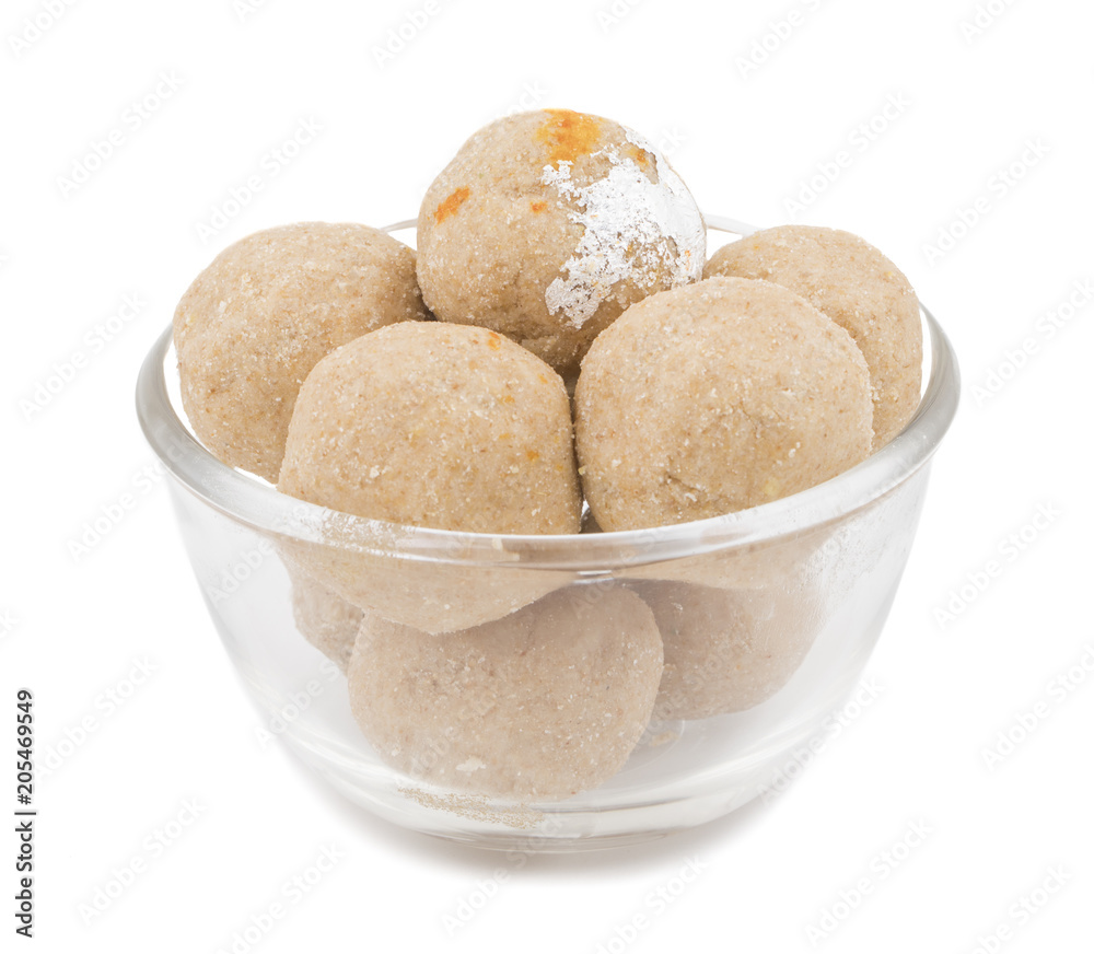 Foto Gehu Ke Laddu Indian Traditional Sweet Food Also Know as Wheat ...