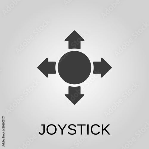 Joystick icon. Joystick symbol. Flat design. Stock - Vector ...