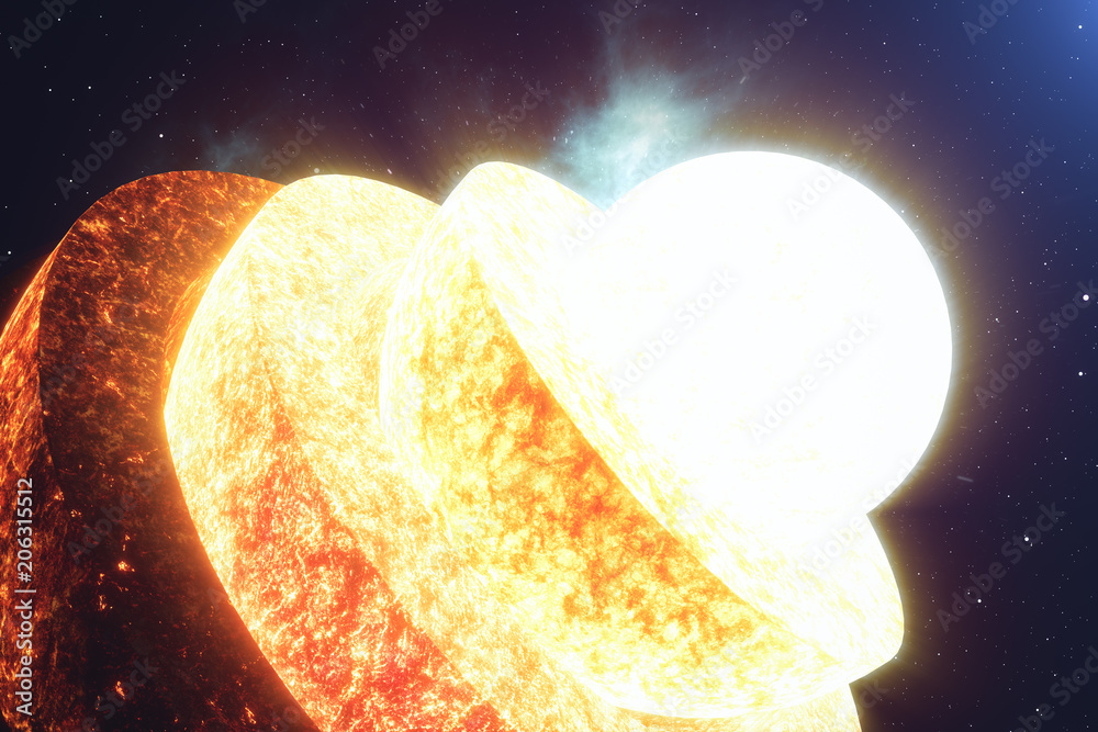 Structure core Earth. Structure layers of the earth. The structure of ...