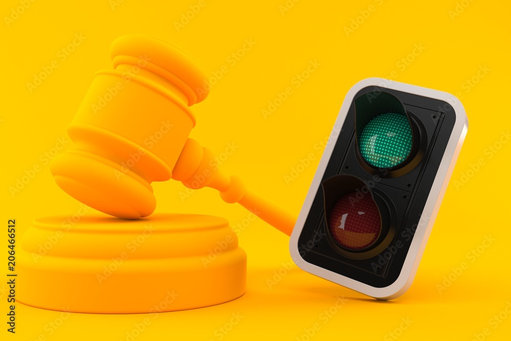 Law background with green light Stock Illustration | Adobe Stock