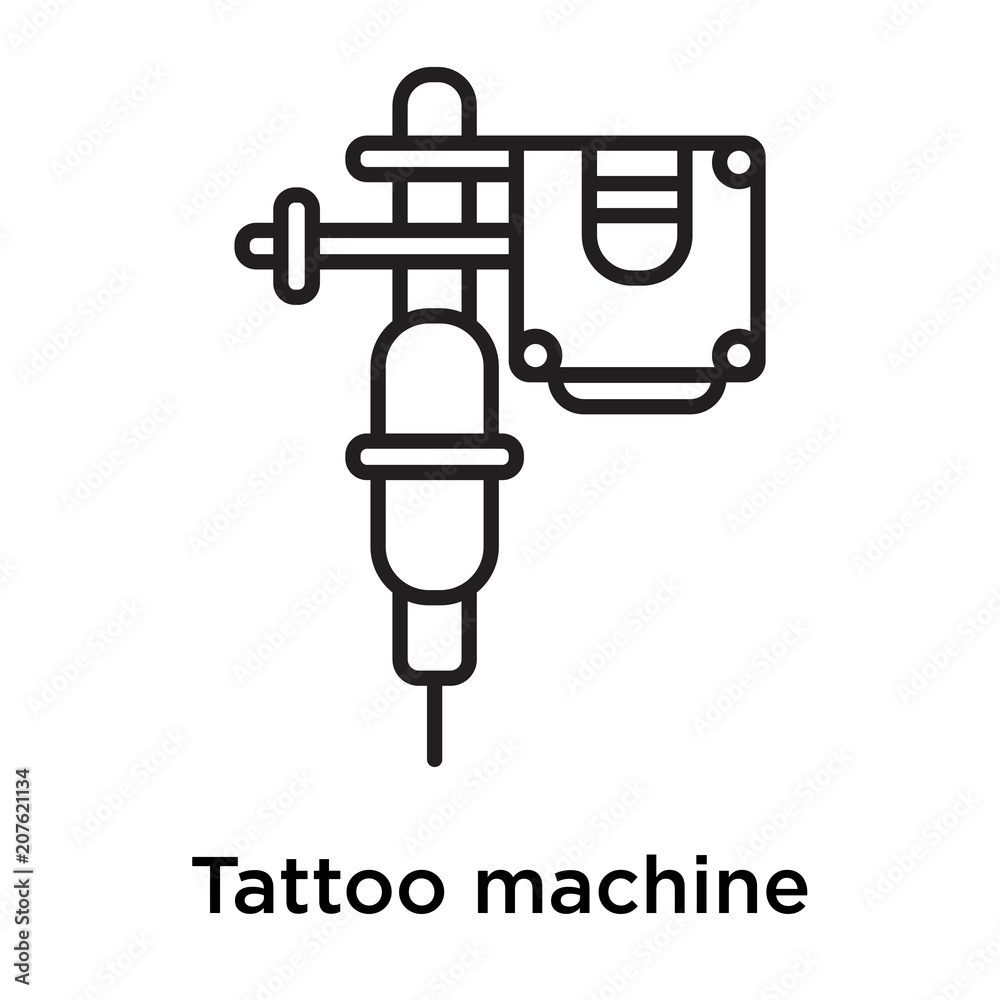 Tattoo Machine Logo