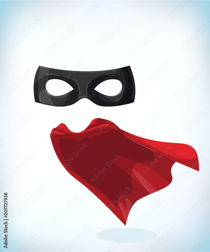 zorro mask. Masquerade costume headdress. Carnival or Halloween mask ...