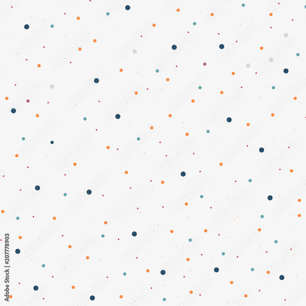 Abstract of colorful dots pattern spread background. Stock Vector ...