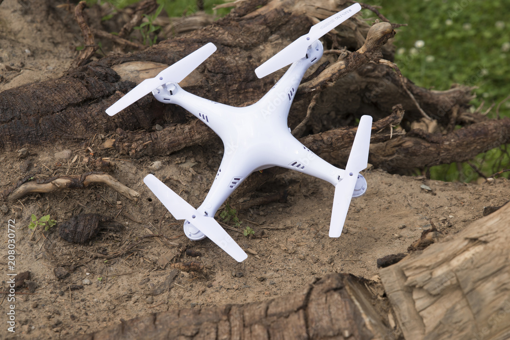 Drone accident hit against tree broken motor and camera accident ...