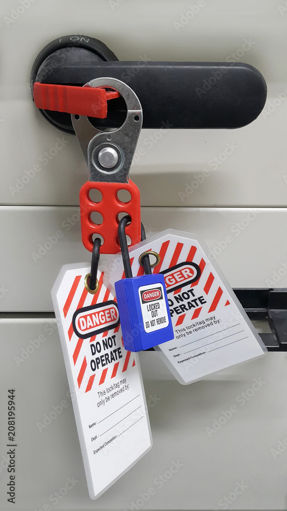Lock out & Tag out , Lockout station,machine - specific lockout devices ...