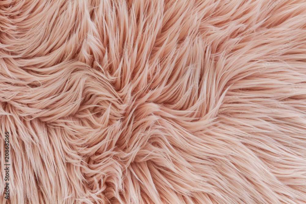 Pink synthetic fluffy fur texture background Stock Photo | Adobe Stock