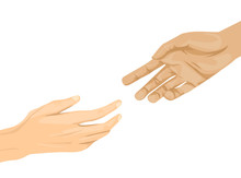 Helping Hand Clip Art Free Stock Photo - Public Domain Pictures