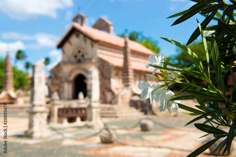 Ancient village Altos de Chavon - Colonial town reconstructed in ...